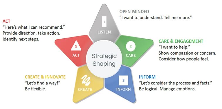 The Five Steps to Strategically Shape Your Communication | PsychoGeometrics